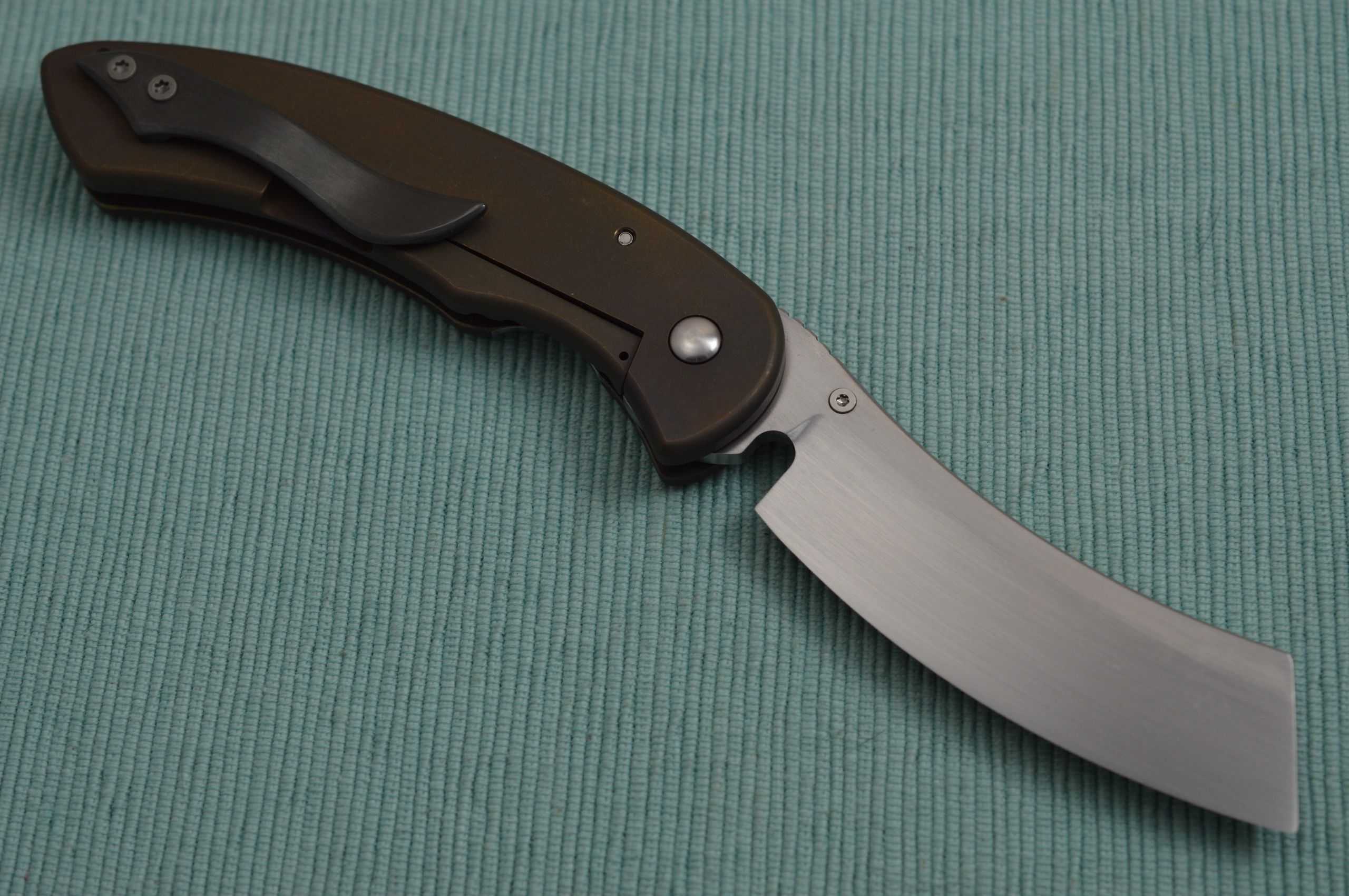 Red Horse Knife Works Level 2 Deluxe HELL RAZOR, Hand Rubbed, Zero Gro ...