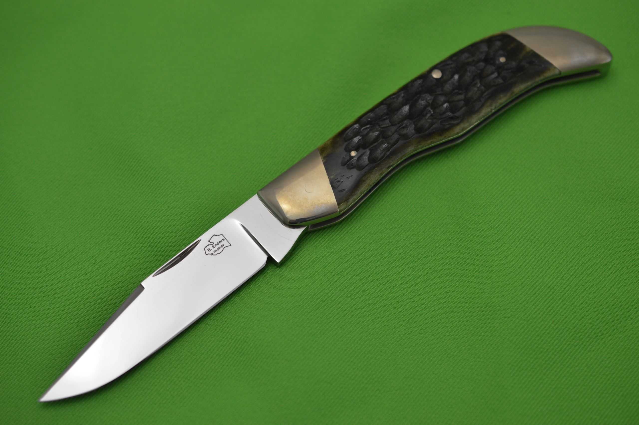 Robert Enders Jigged Bone Slip-Joint Clasp Knife, Hunter (SOLD) – Windy ...