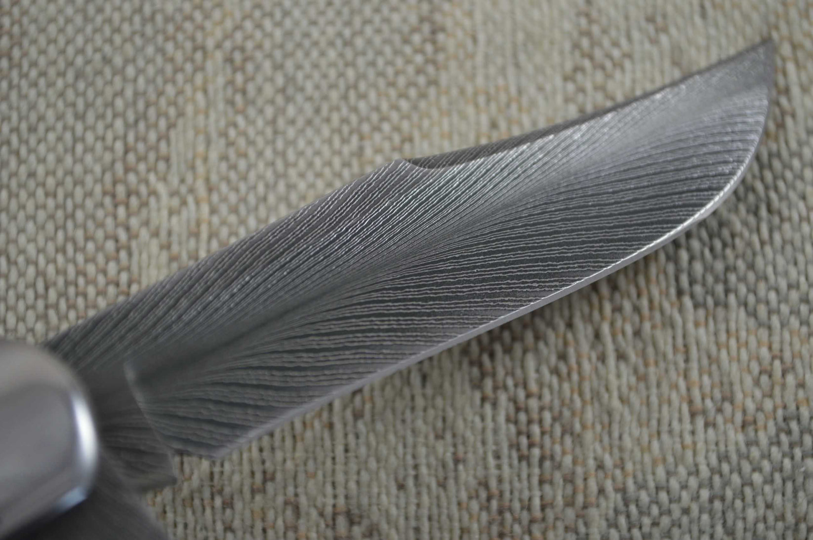 Bill Ruple Stag Saddlehorn Two Blade Trapper, Devin Thomas Damascus (S ...